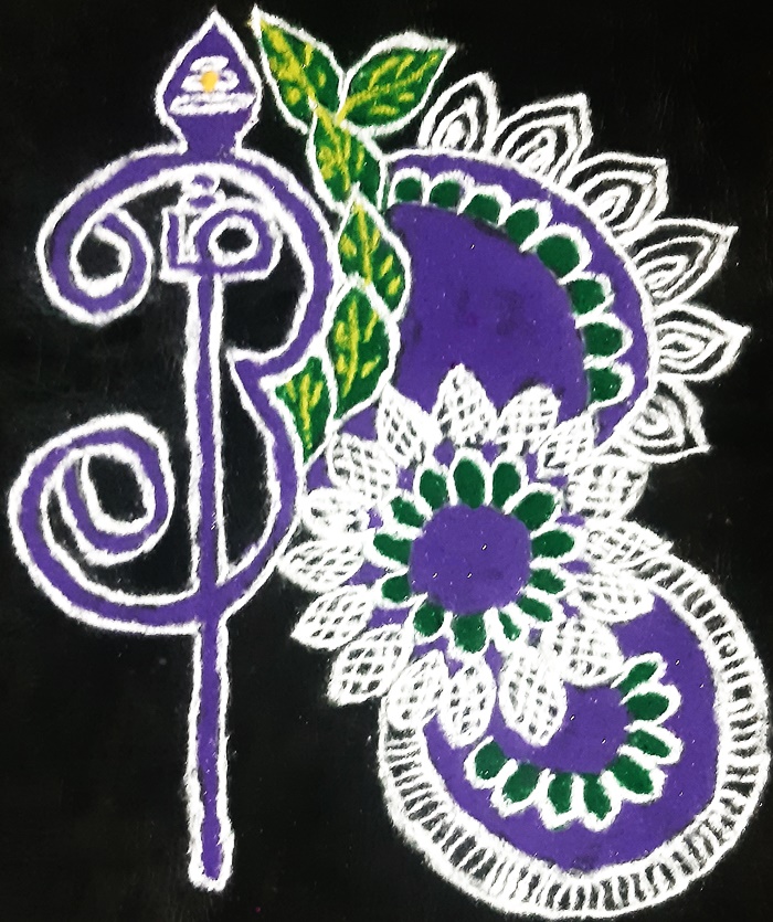 Velum Mayilum Thunai! - Rangoli Corner