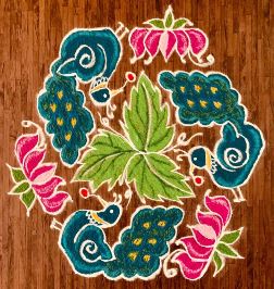 Day 15: Tat Svayam Yoga Sam Siddhaha - Rangoli Corner
